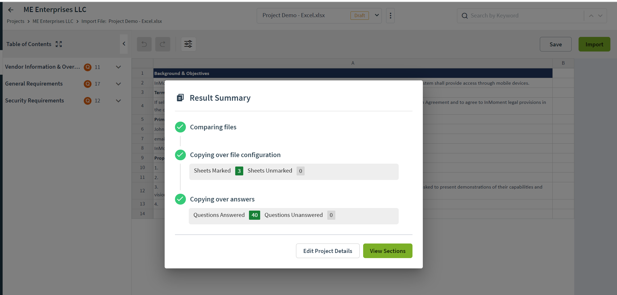 Duplicating projects – Home
